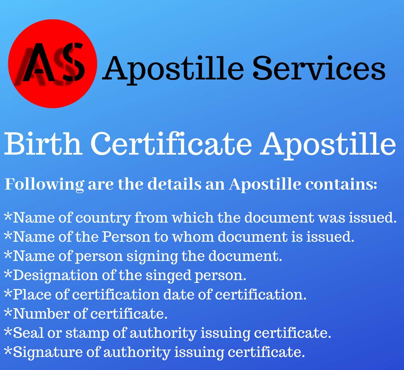 Birth Certificate Apostille In India - 2025 | MEA Attestation