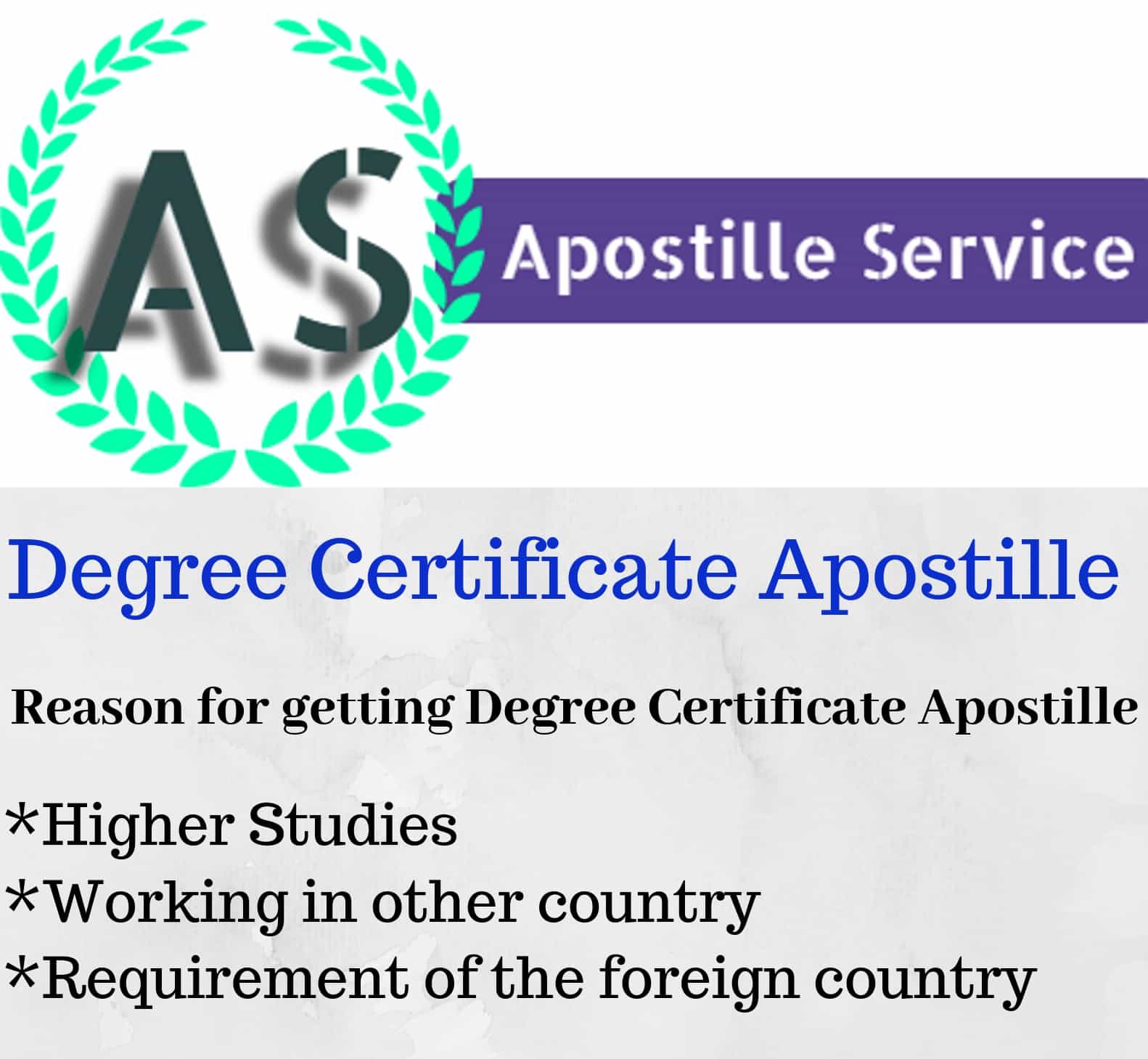 Get your Apostille Degree Certificate | Apostille Service