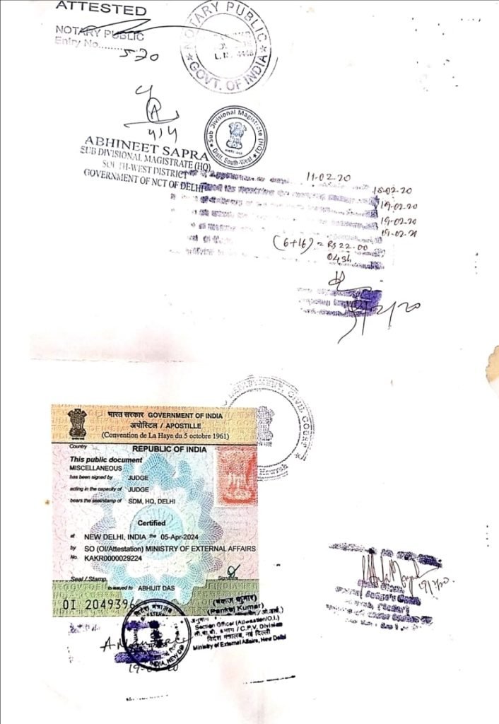 Divorce Decree Apostille in India | Secure Apostille services